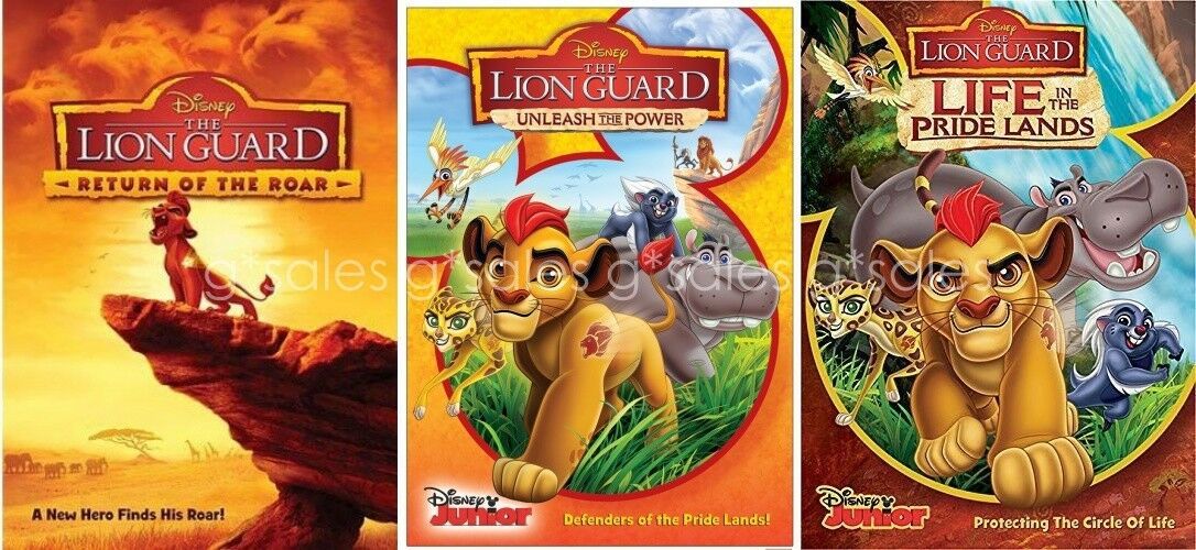 The Lion Guard Lion King Spin Off TV Series Complete Volumes 1-3 NEW ...