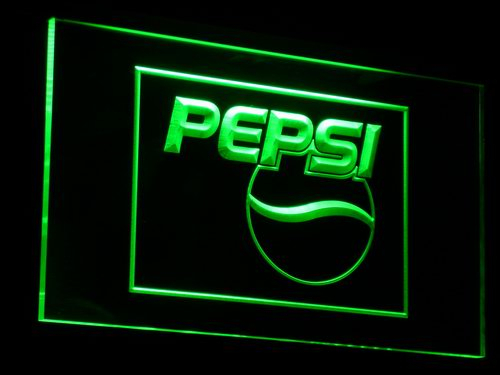 Pepsi Cola Logo Led Neon Sign Hang Wall Home Decor, Bar, Pub, Craft Art ...