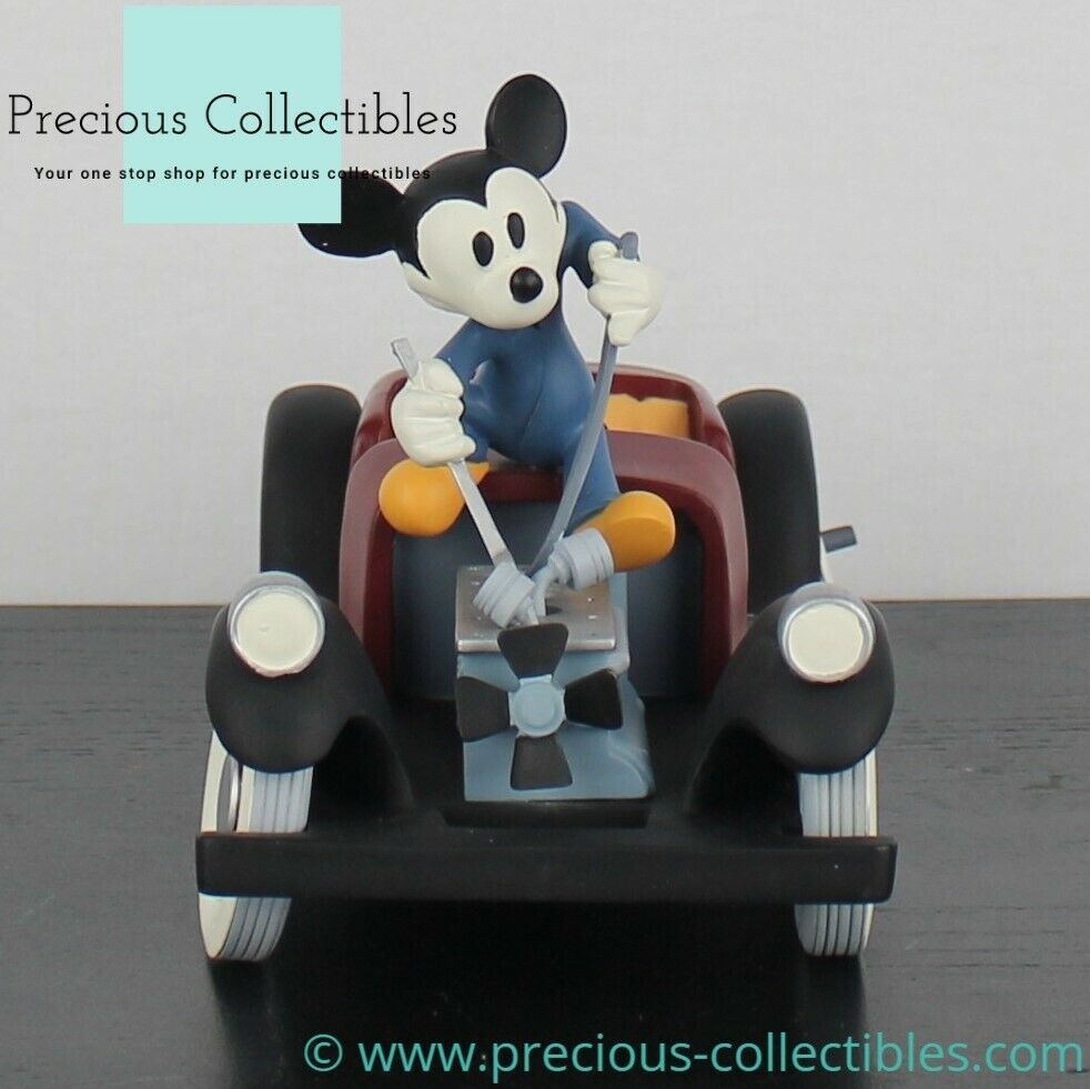 Extremely rare! Mickey Mouse service station statue. Walt Disney statue ...