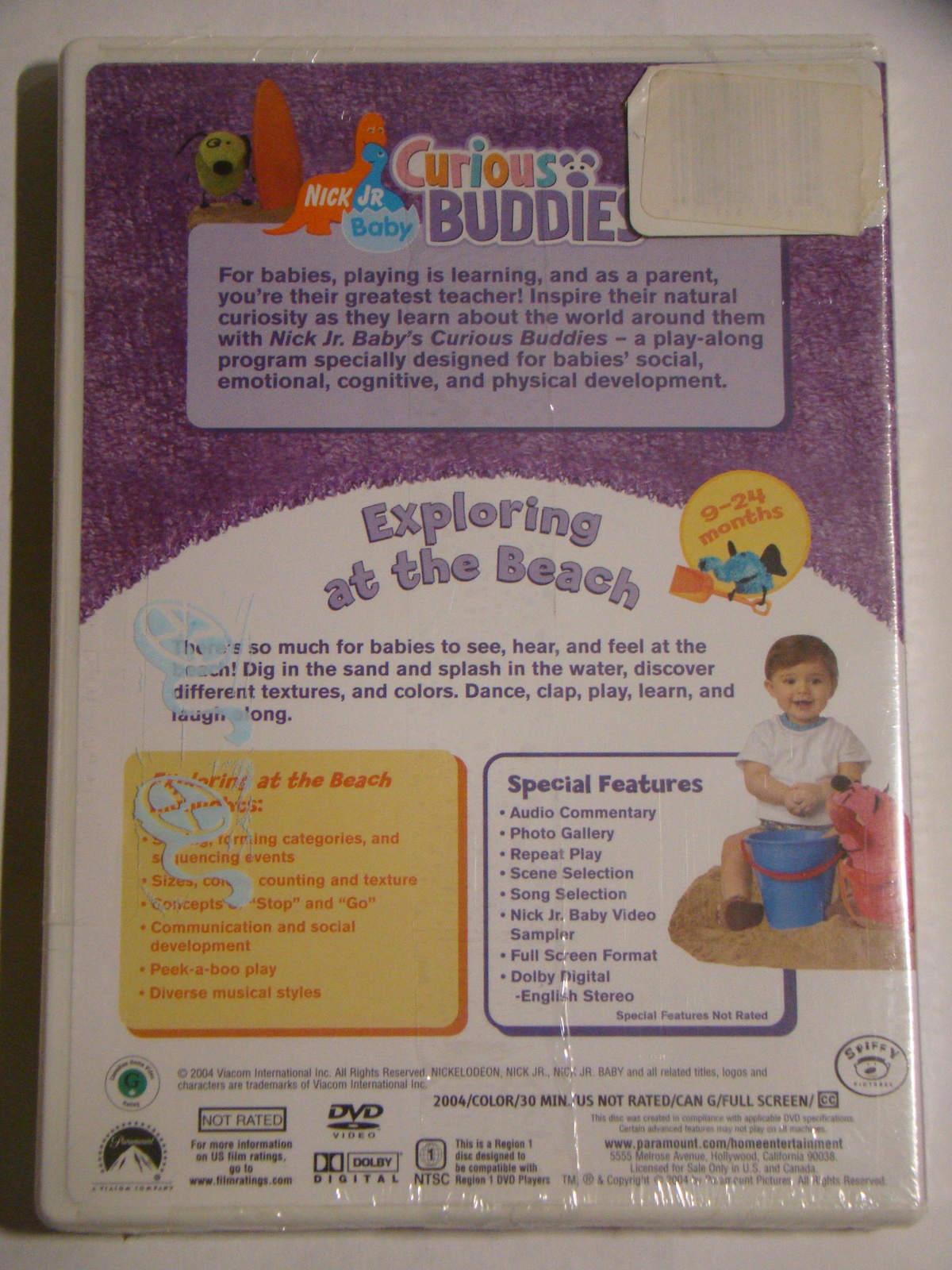 NICK JR Baby Curious Buddies - Exploring at the Beach (Dvd) - DVDs ...