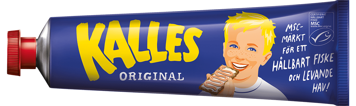 Kalles Kaviar Original Swedish Cod Roe Caviar (4 x 190 gram) Made in ...