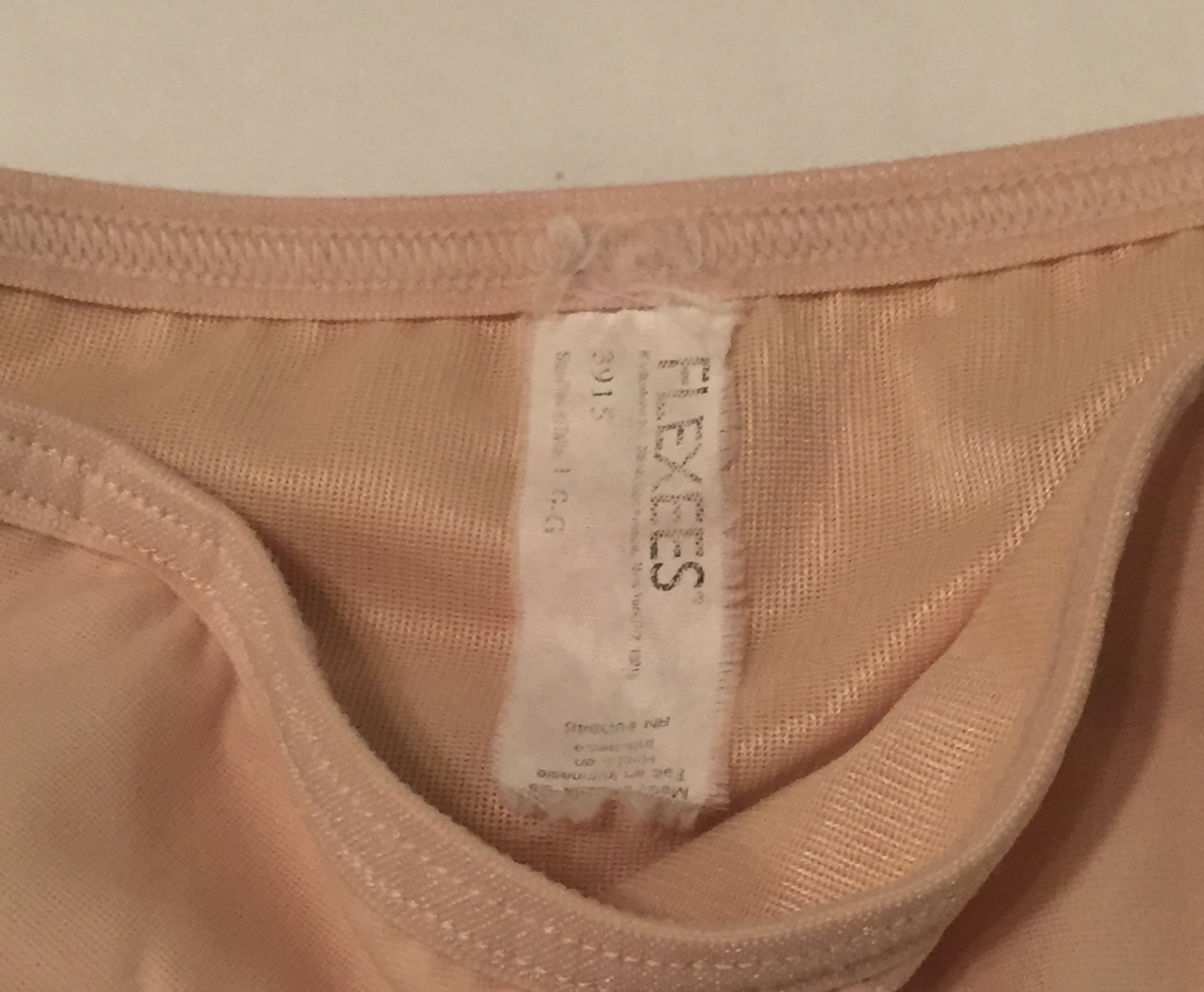 Flexees Shapewear 3915 girdle shorts body shaper high waist size L ...