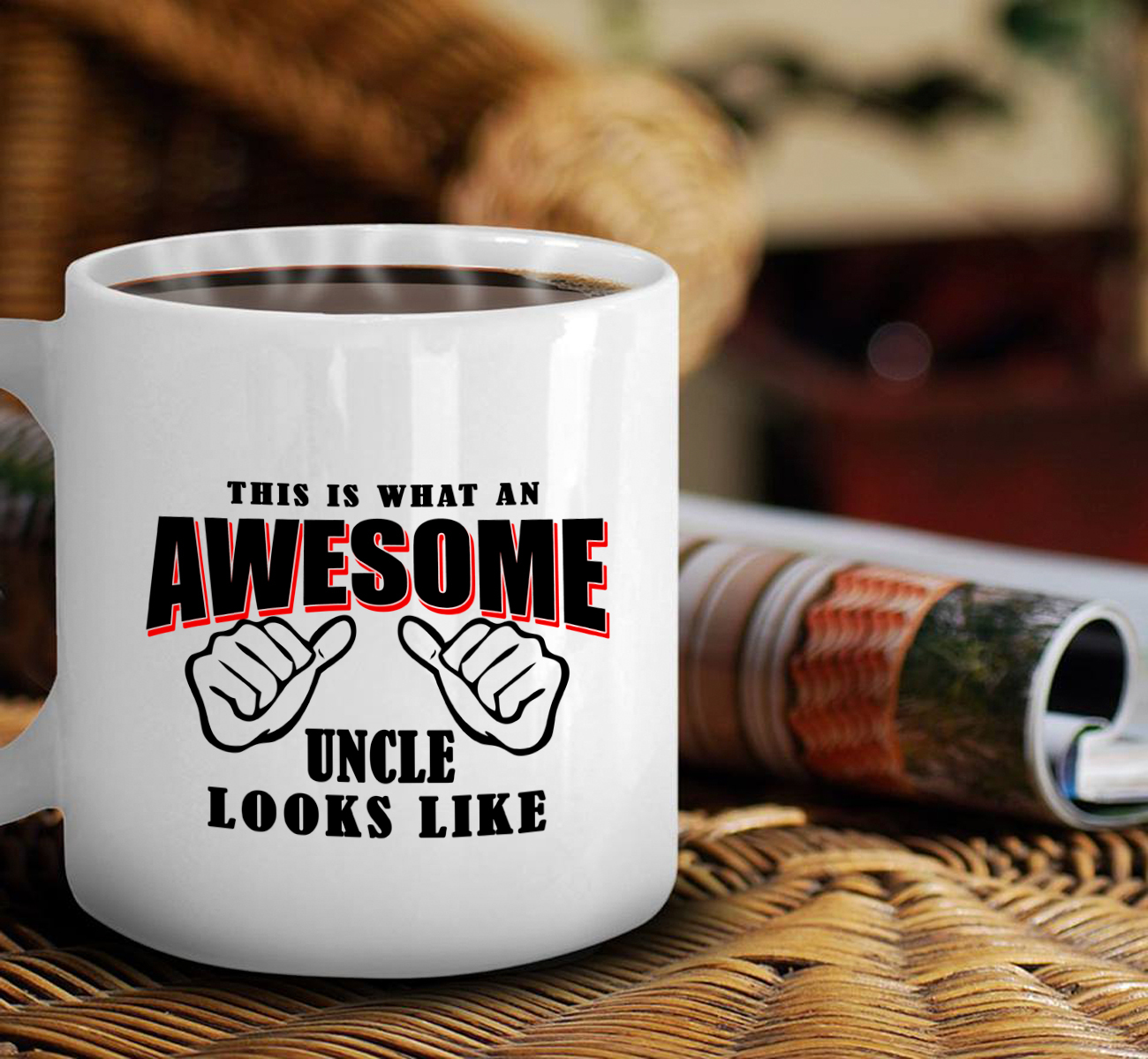 Funny Mug-What an awesome Uncle looks like-Best gifts for Uncle-11oz ...