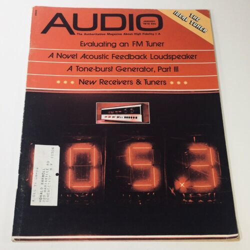 VTG Audio Music Magazine January 1972 - Novel Acoustic Feedback ...