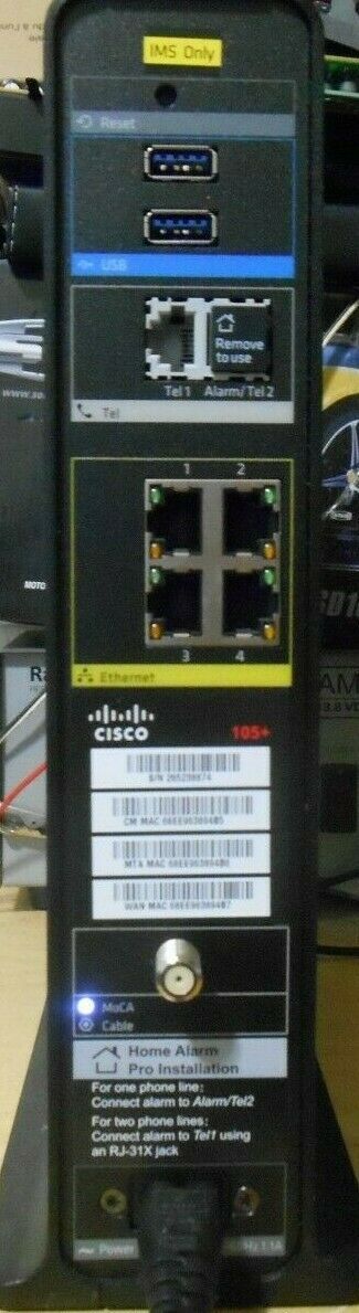 Cisco Xfinity DPC3939 Dual Band WIF 802.11AC Xfinity-XB3 Docsis 3.0 ...