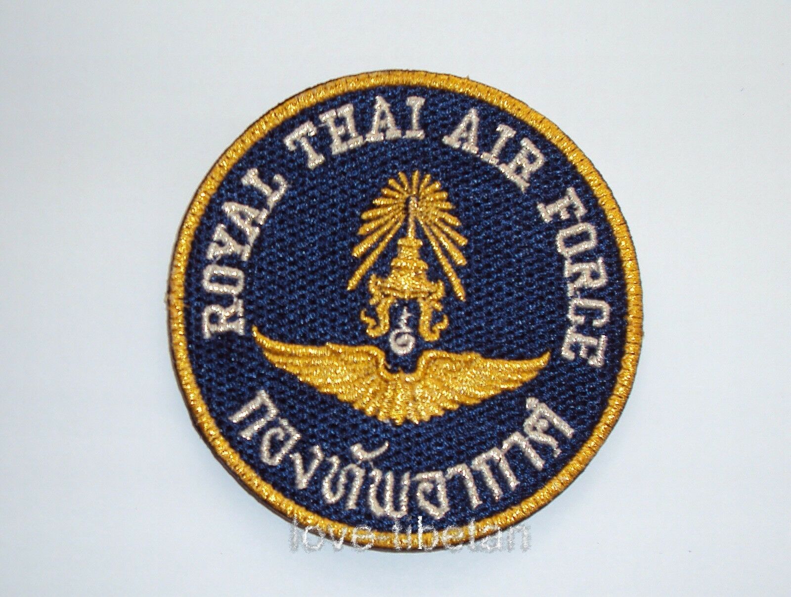 LOGO RTAF PATCH, ROYAL THAI AIR FORCE ORIGINAL PATCH - Air Force