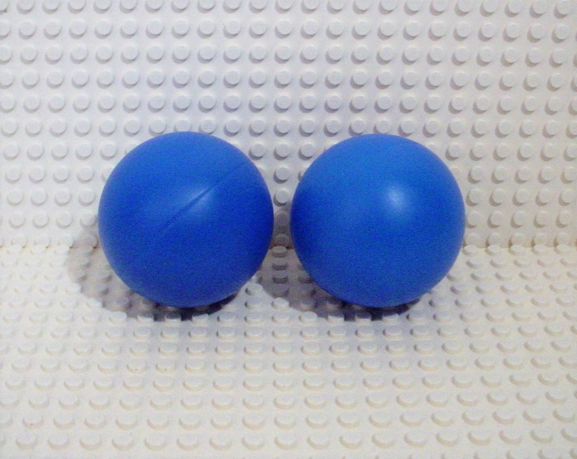 2 Lego Robotics NXT Blue Balls 51MM 41250 - LEGO Bricks & Building Pieces