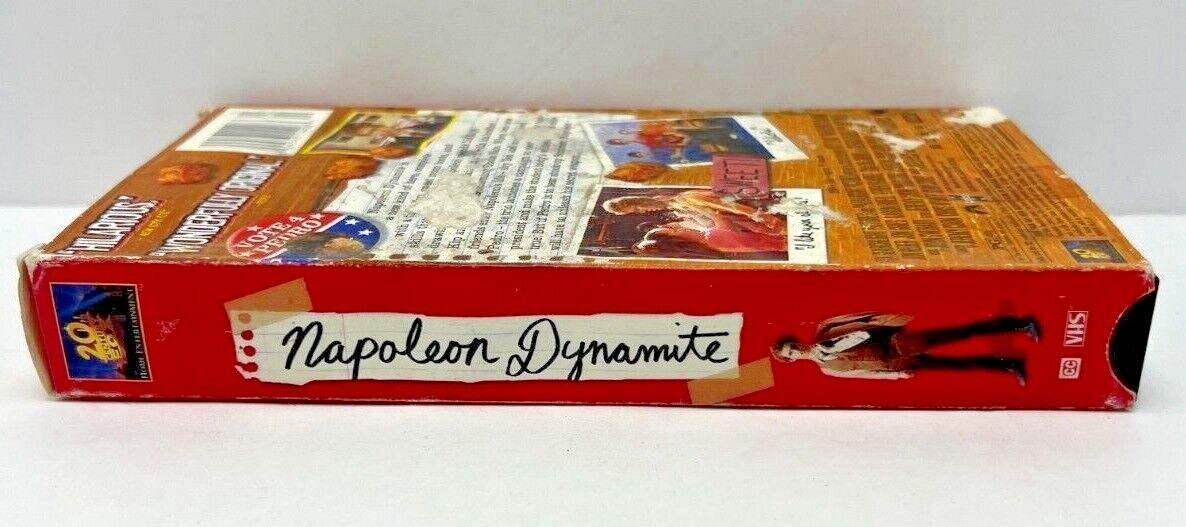 Napoleon Dynamite starring John Heder - Jon Gries - Aaron Ruell (VHS ...