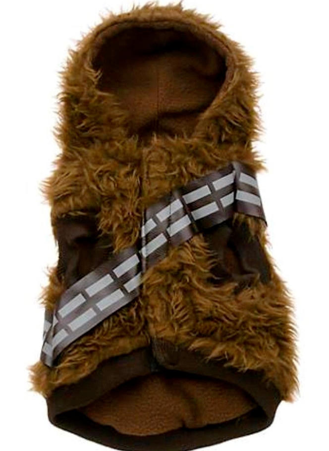 STAR WARS CHEWBACCA DOG HOODIE, COAT, COSTUME SIZE SMALL 13-15" By ...