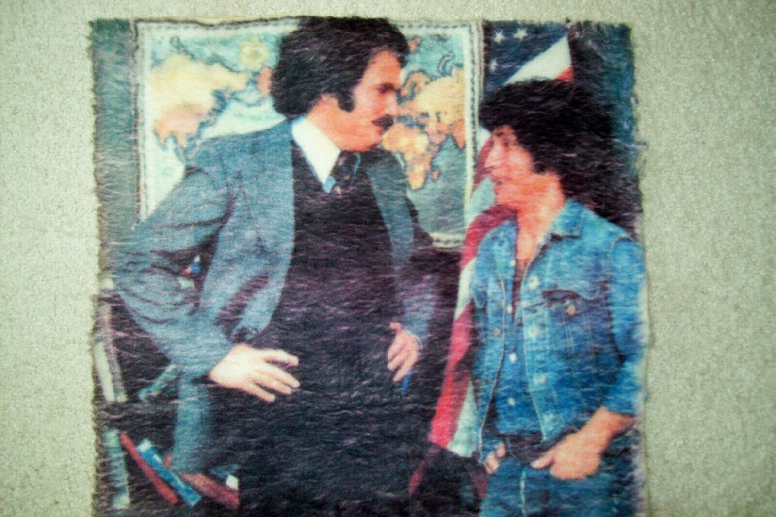 Vintage 1970s "Welcome Back, Kotter" Rug w/ and similar items