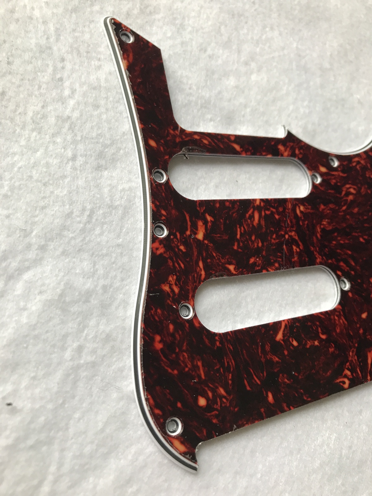 Custom Guitar Pickguard for Yamaha Pacifica 112V Replacement 4Ply Brown ...