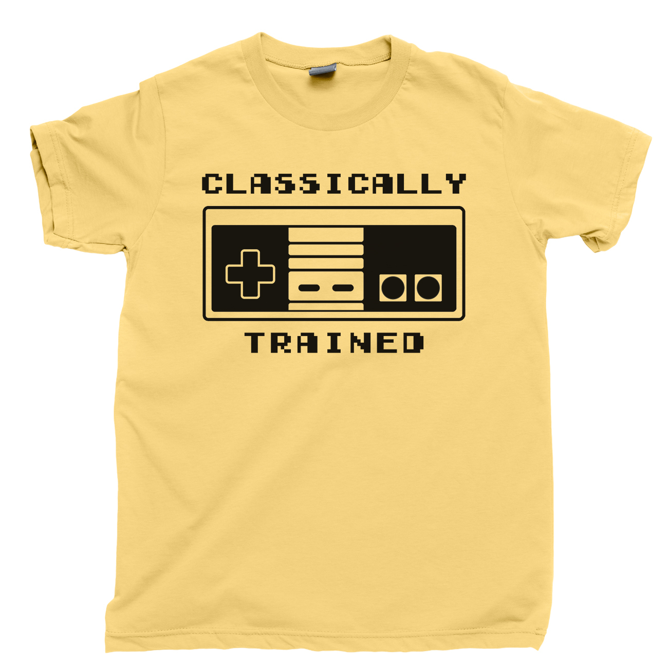 Classically Trained T Shirt, 80s 90s Vintage Video Games Men's Cotton ...