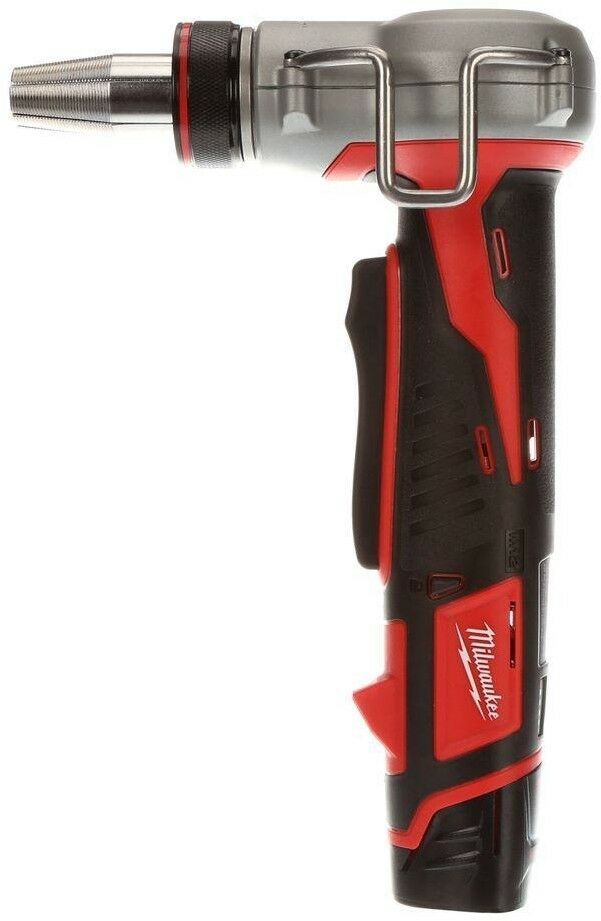 Milwaukee PEX Expansion Tool Kit 12-Volt Lithium-Ion Cordless LED ...