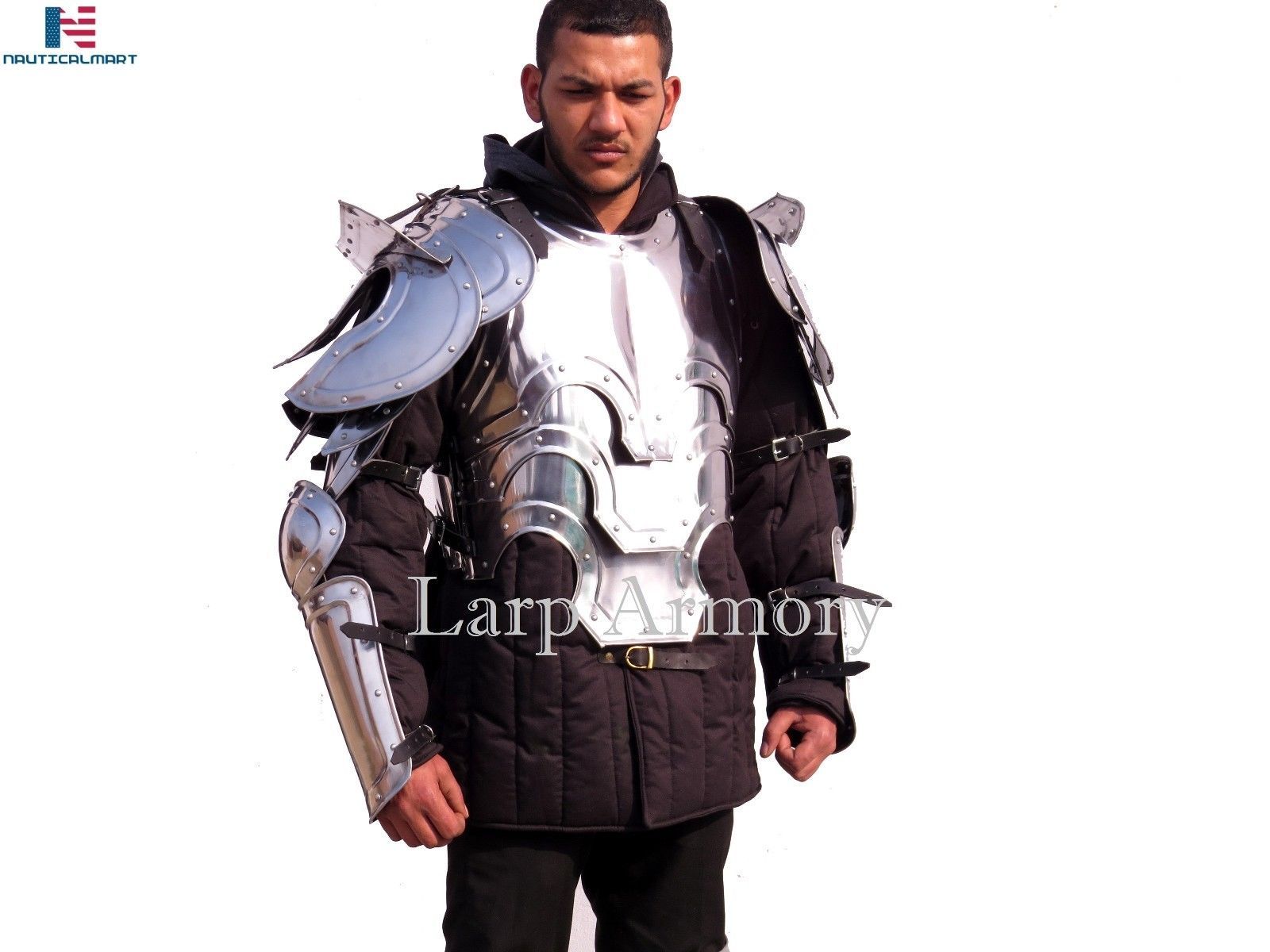 NauticalMart Medieval Larp Knight Halloween Costume Replica Suit Of ...
