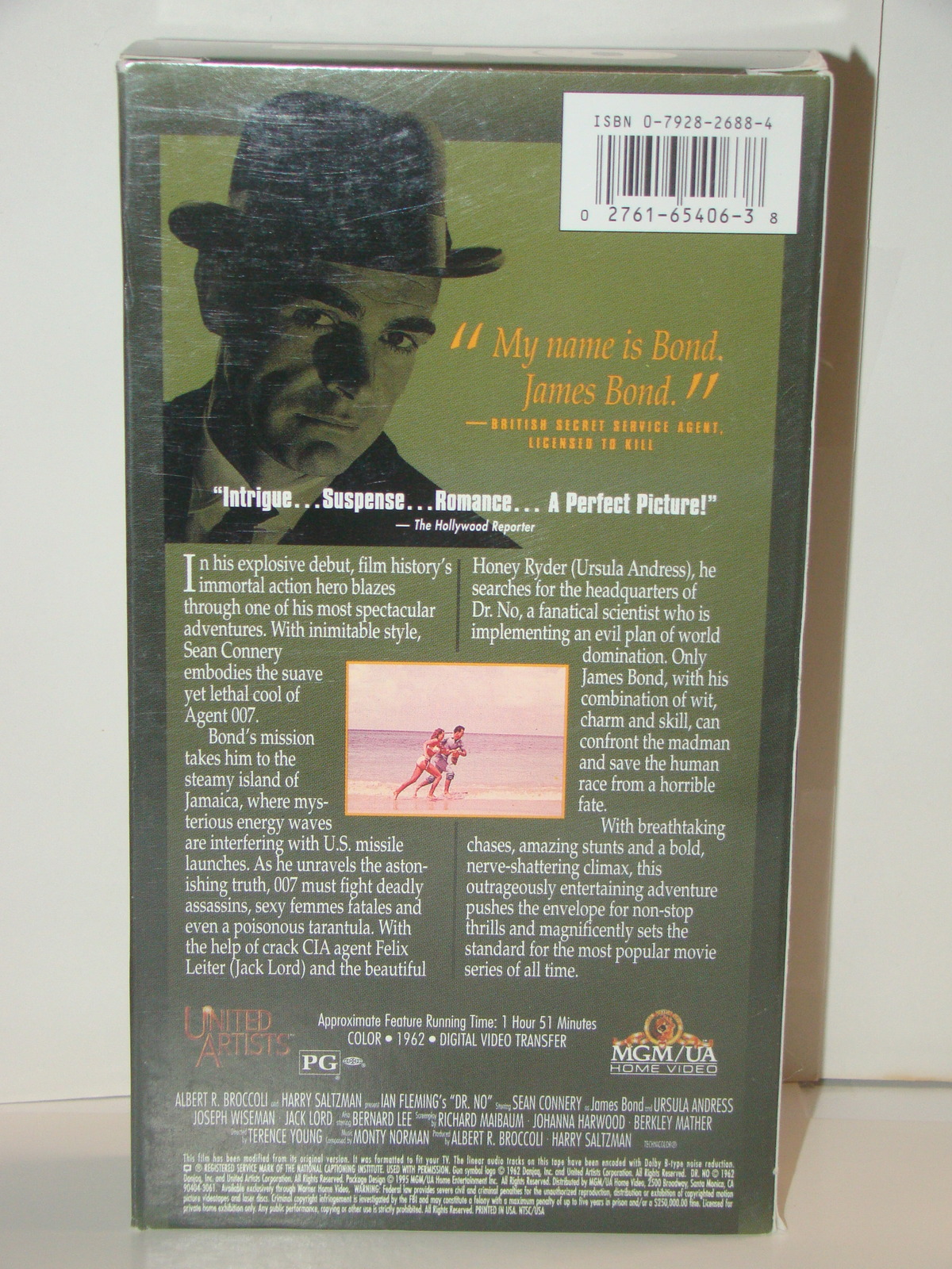 THE JAMES BOND 007 COLLECTION - DR. NO (VHS) - VHS Tapes