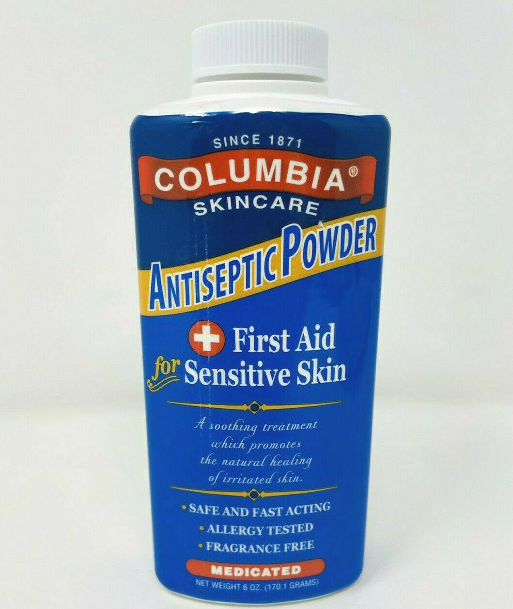 Columbia Skincare Antiseptic Powder First Aid For Sensitive Skin ...