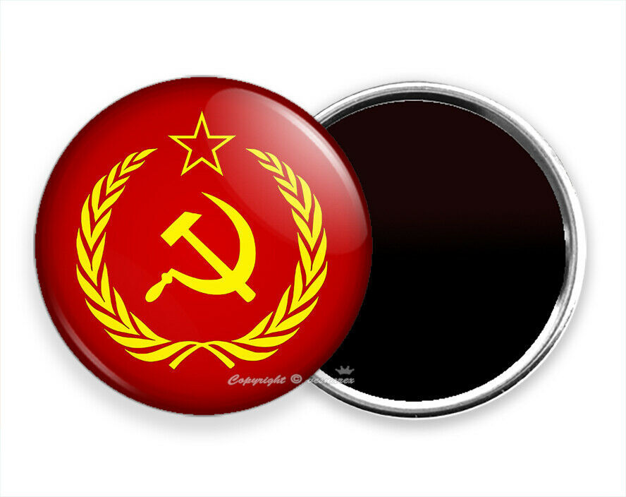 SOVIET UNION FLAG USSR CCCP SYMBOL EMBLEM FRIDGE REFRIGERATOR NOTE ...