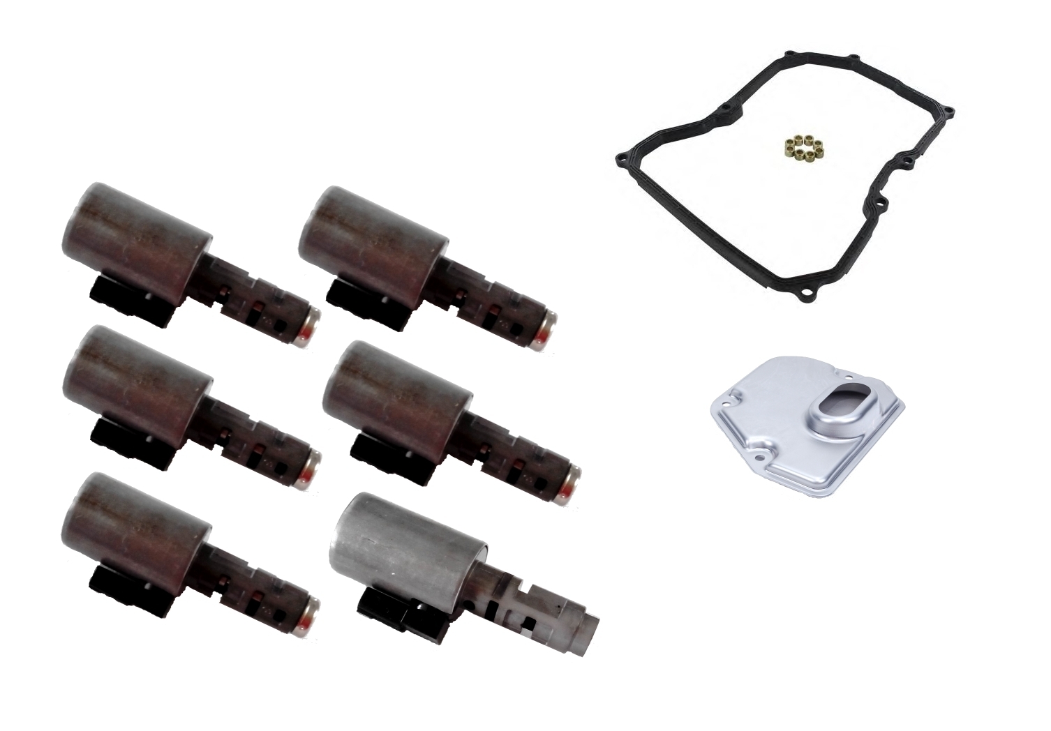 SINS GA6F21WA Transmission Solenoid Kit - Fit 24347603648, 2434756637 ...