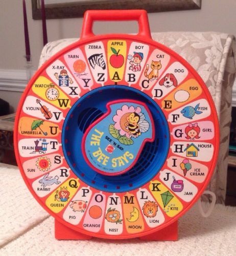 Mattel See 'n Say THE BEE SAYS Alphabet Pull and 50 similar items