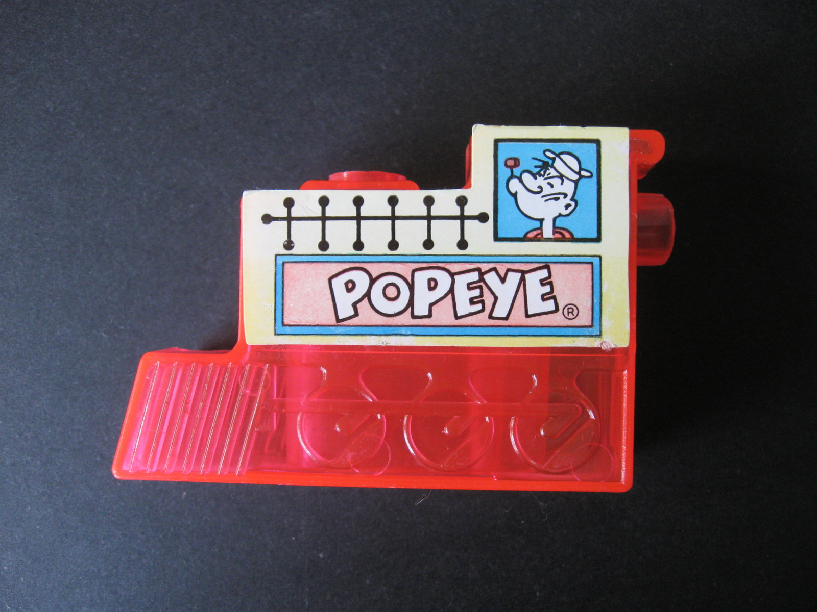Vintage Plastic Popeye Train Bubble Blowing and similar items