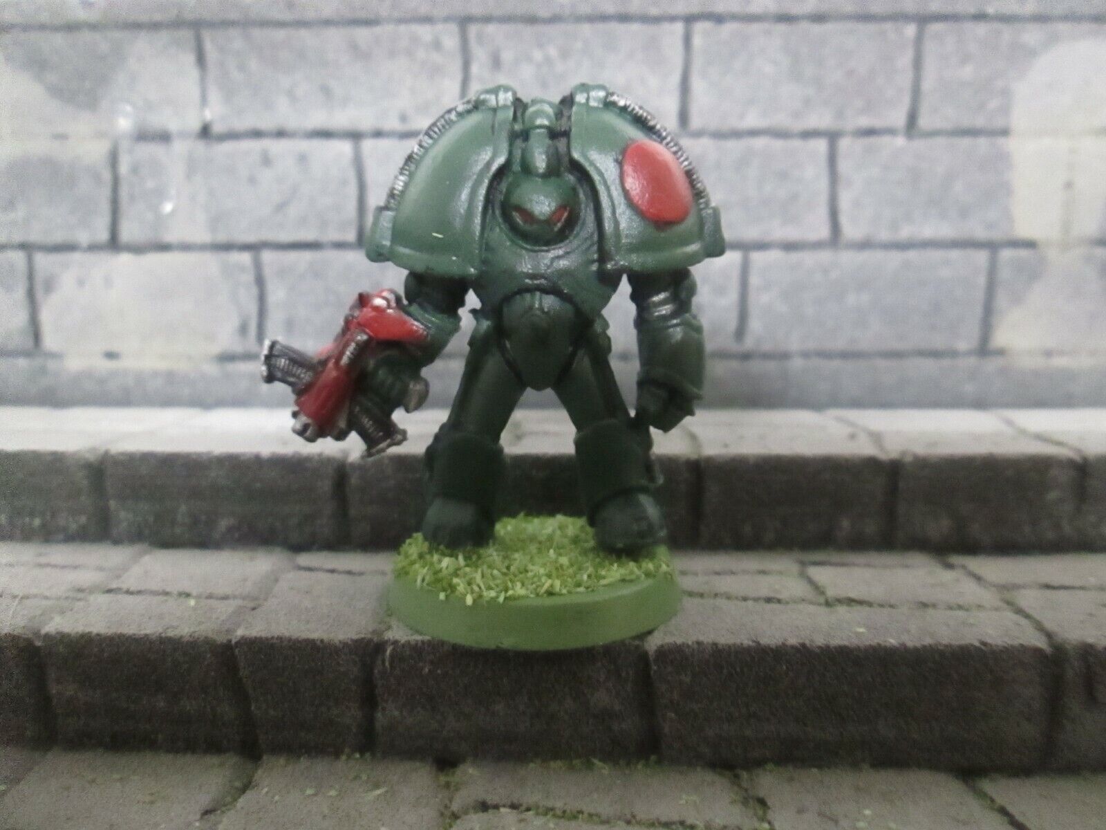 rogue trader space marine exo terminator MK1 Saturnine 40k painted ...