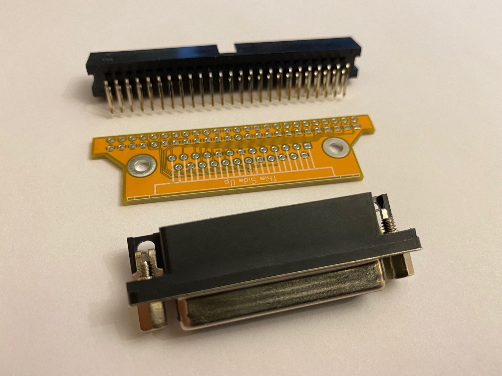 25 Pin Female D-SUB DB25 To 50 Pin Male Diy and 50 similar items