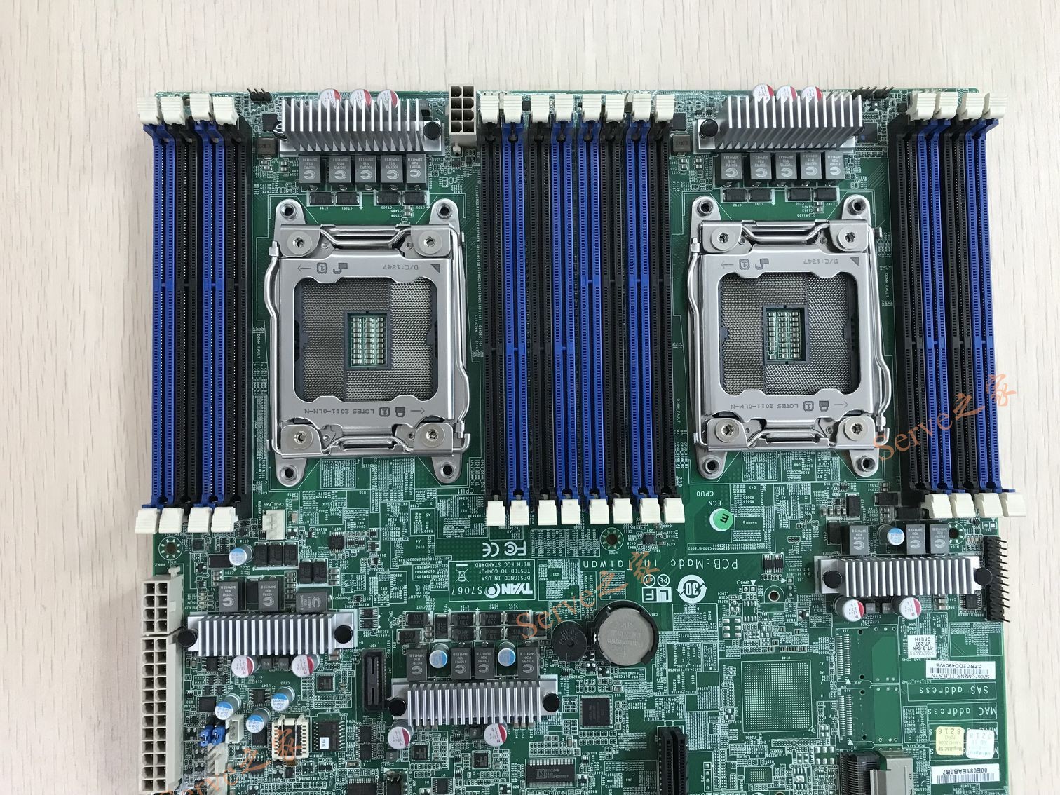 TYAN S7067 Dual Server Motherboard LGA2011 Inter C602 DDR3 VGA COM ...