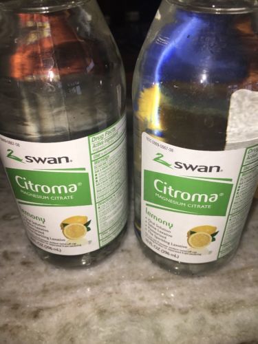 6 Swan Citroma Magnesium Citrate Lemony Sparkling Laxative