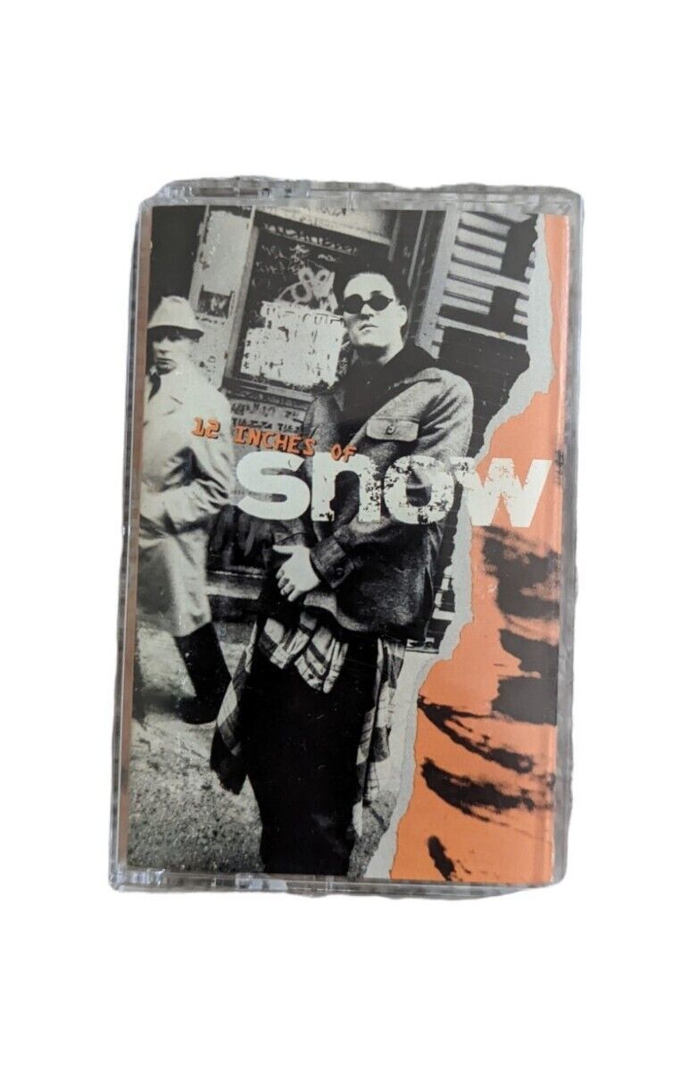 SNOW 12 INCHES OF SNOW Cassette Tape OG 1993 Rap Hip-Hop Reggae Rare ...