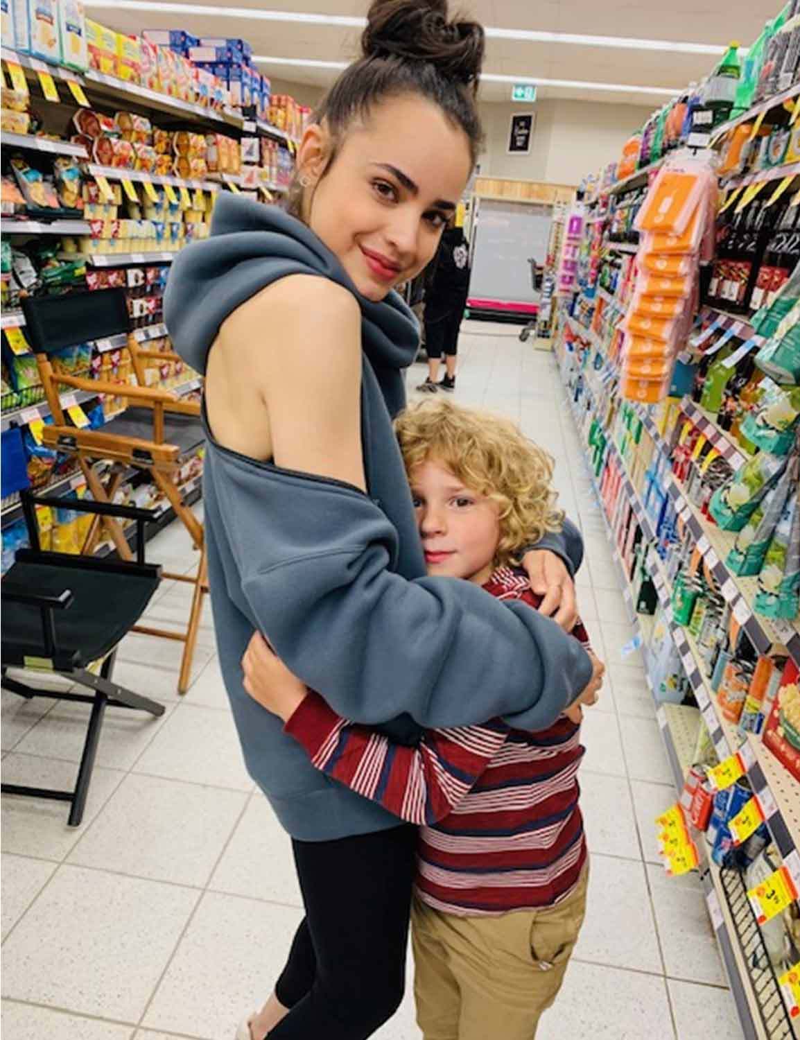 Feel The Beat Sofia Carson Hoodie Costume Cosplay Outfits - Women