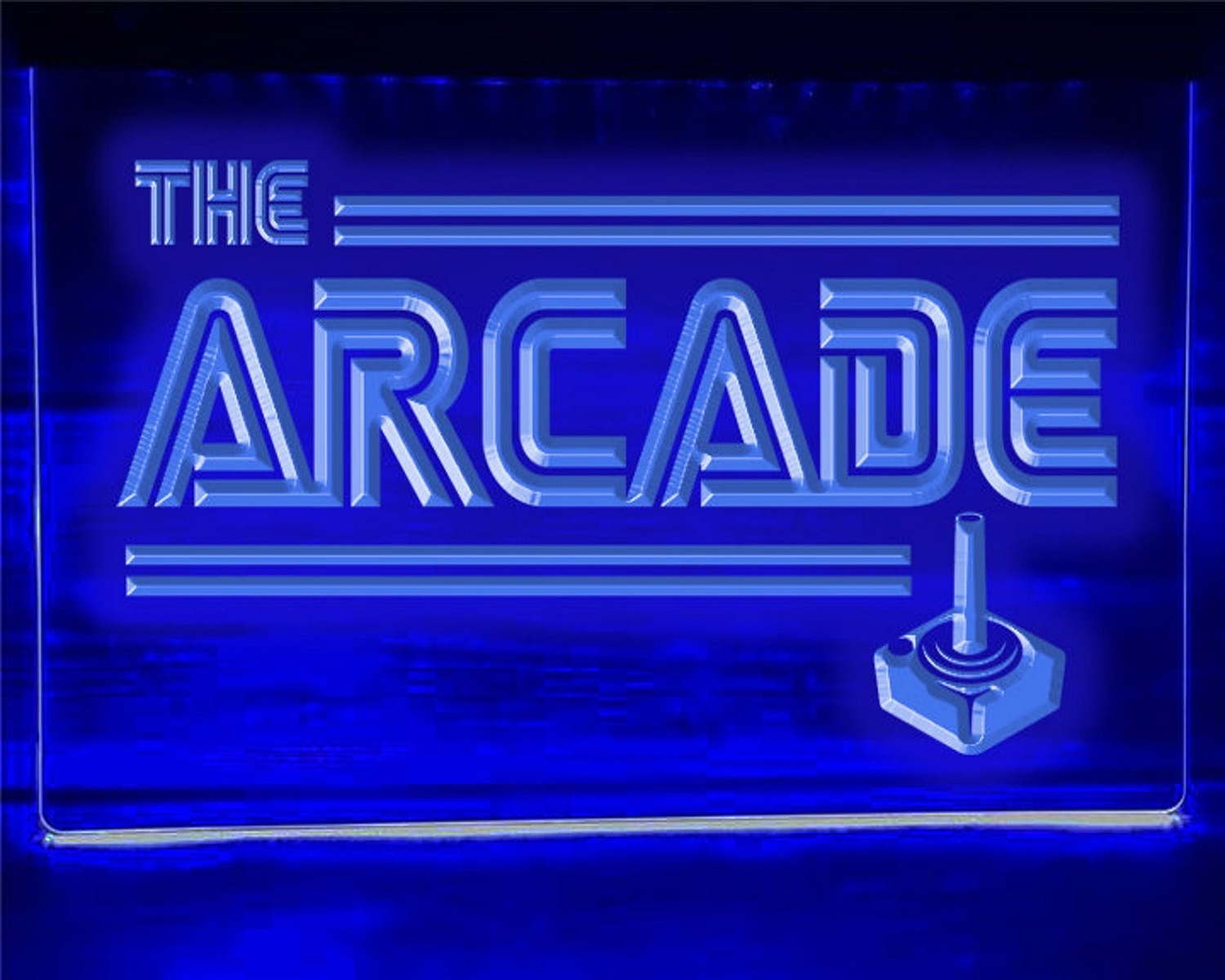 The Arcade Led Neon Sign Hang Wall, Home Decor, Game Room, Craft ...
