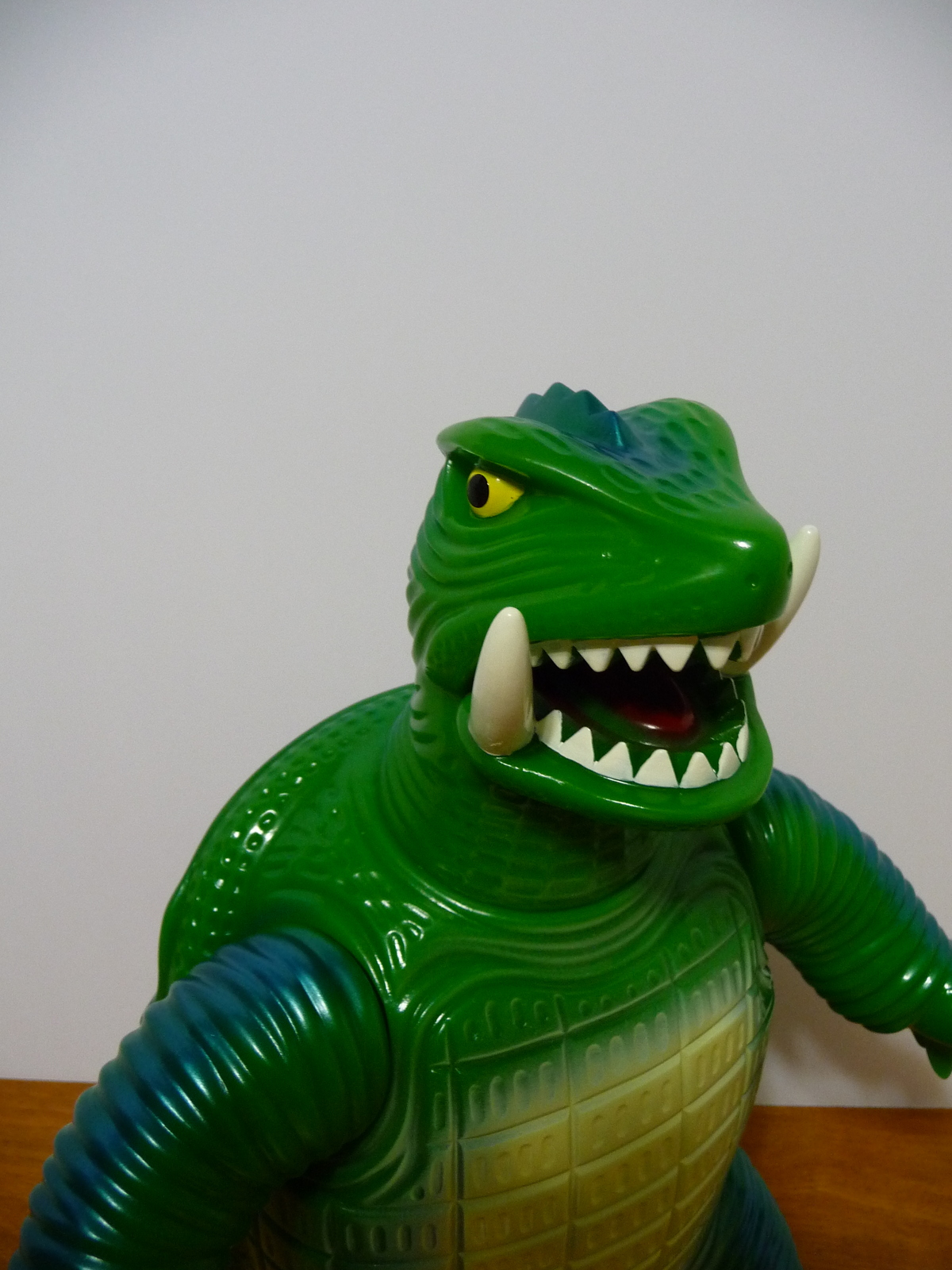 1999 VINTAGE MODERN TOYS MASUDAYA GIANT GREEN GAMERA MIB NEW godzilla ...