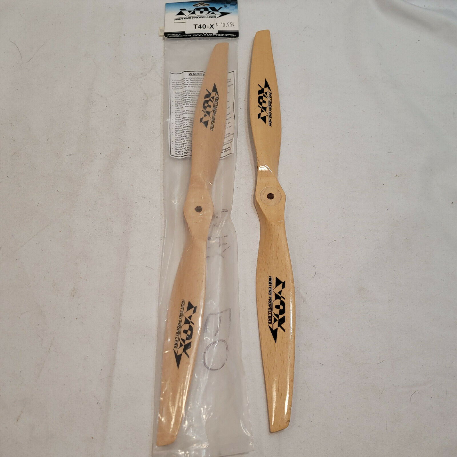 QTY2 VOX T40-X RC Model Airplane Propeller and similar items