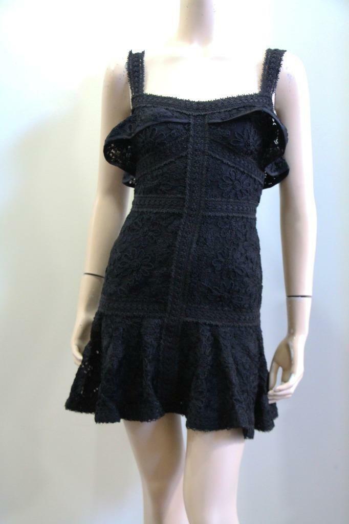 NEW 2018 Auth Alexis Linzi Dress in Black Lace $528 - Dresses