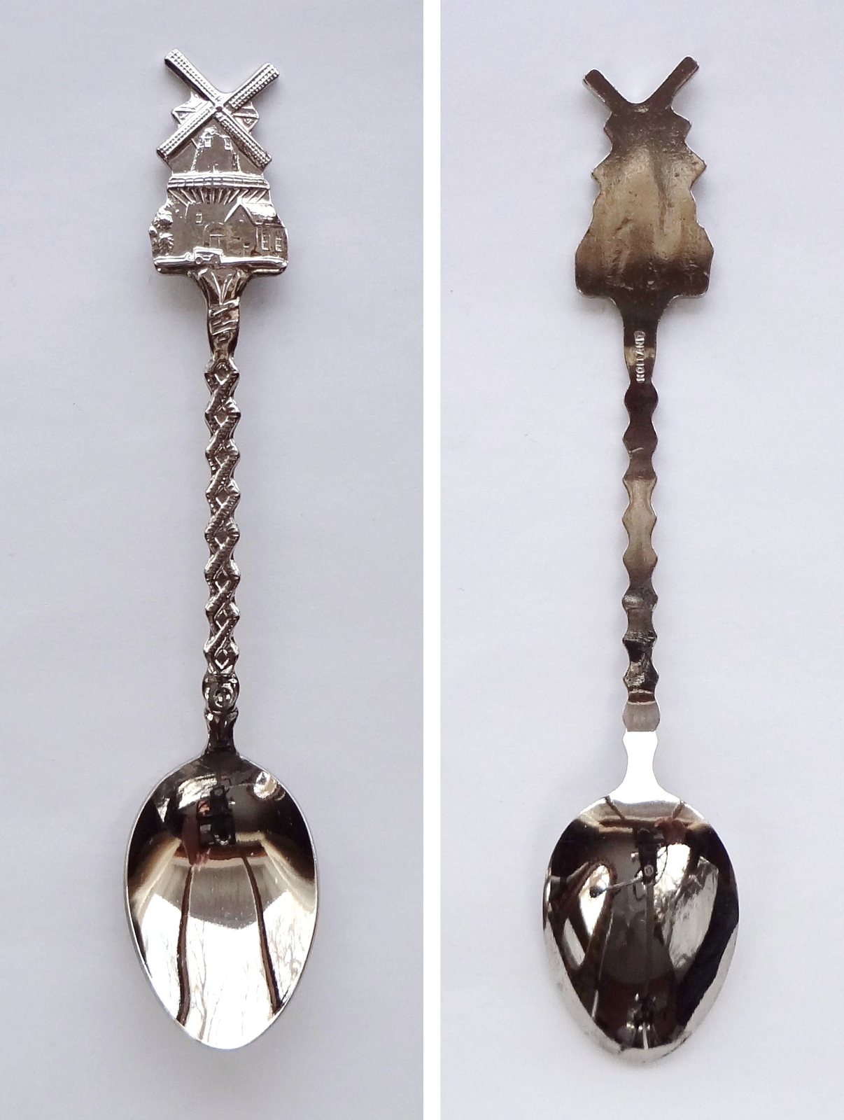 Collector Souvenir Spoon Netherlands Holland Dutch Windmill ...