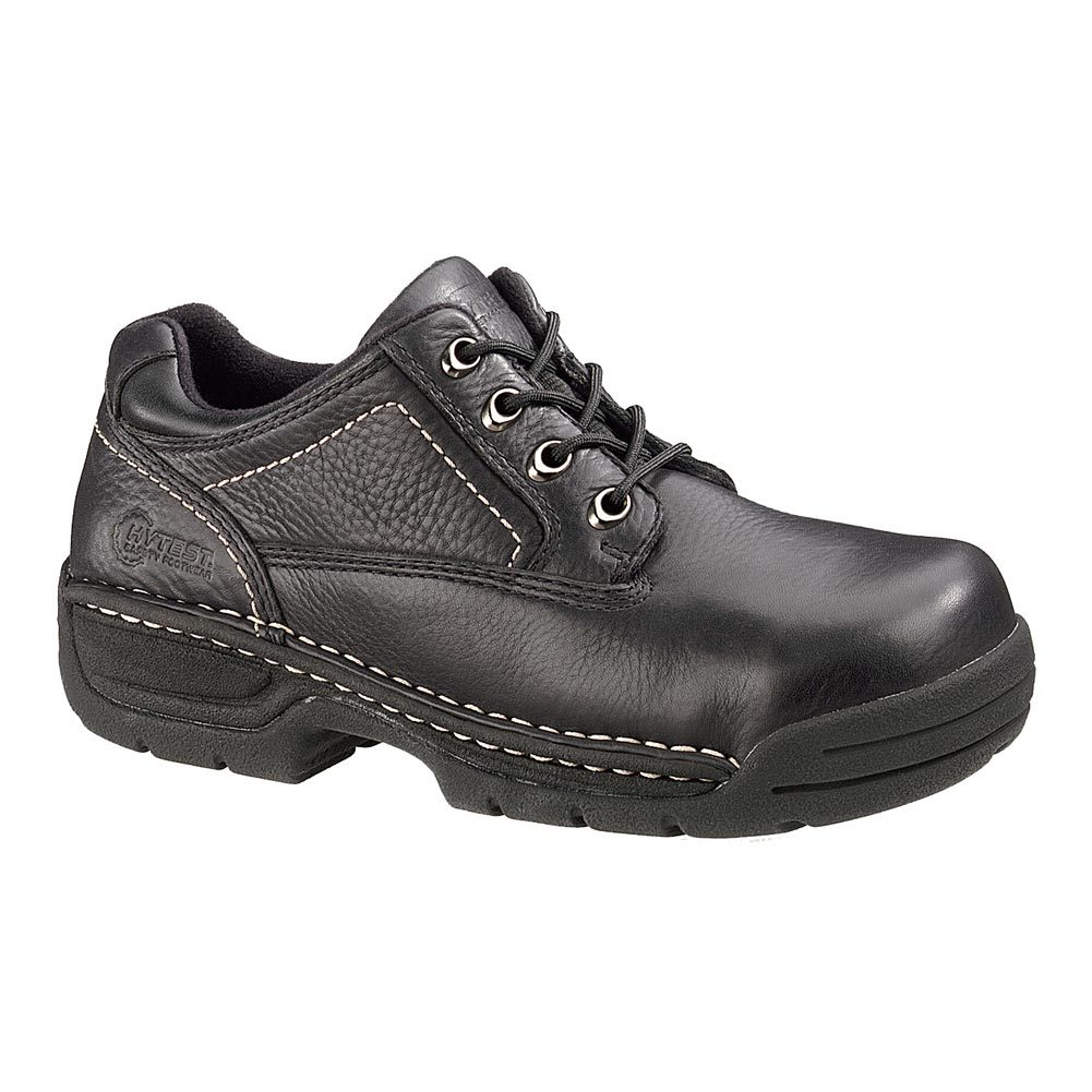Hytest Opanka Men's Oxford Shoes BLACK Steel Toe, Electrical Hazard ...
