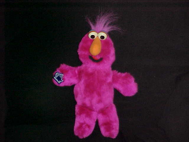 13" Telly Monster Plush Toy With Symbol Tag From Sesame Street By ...