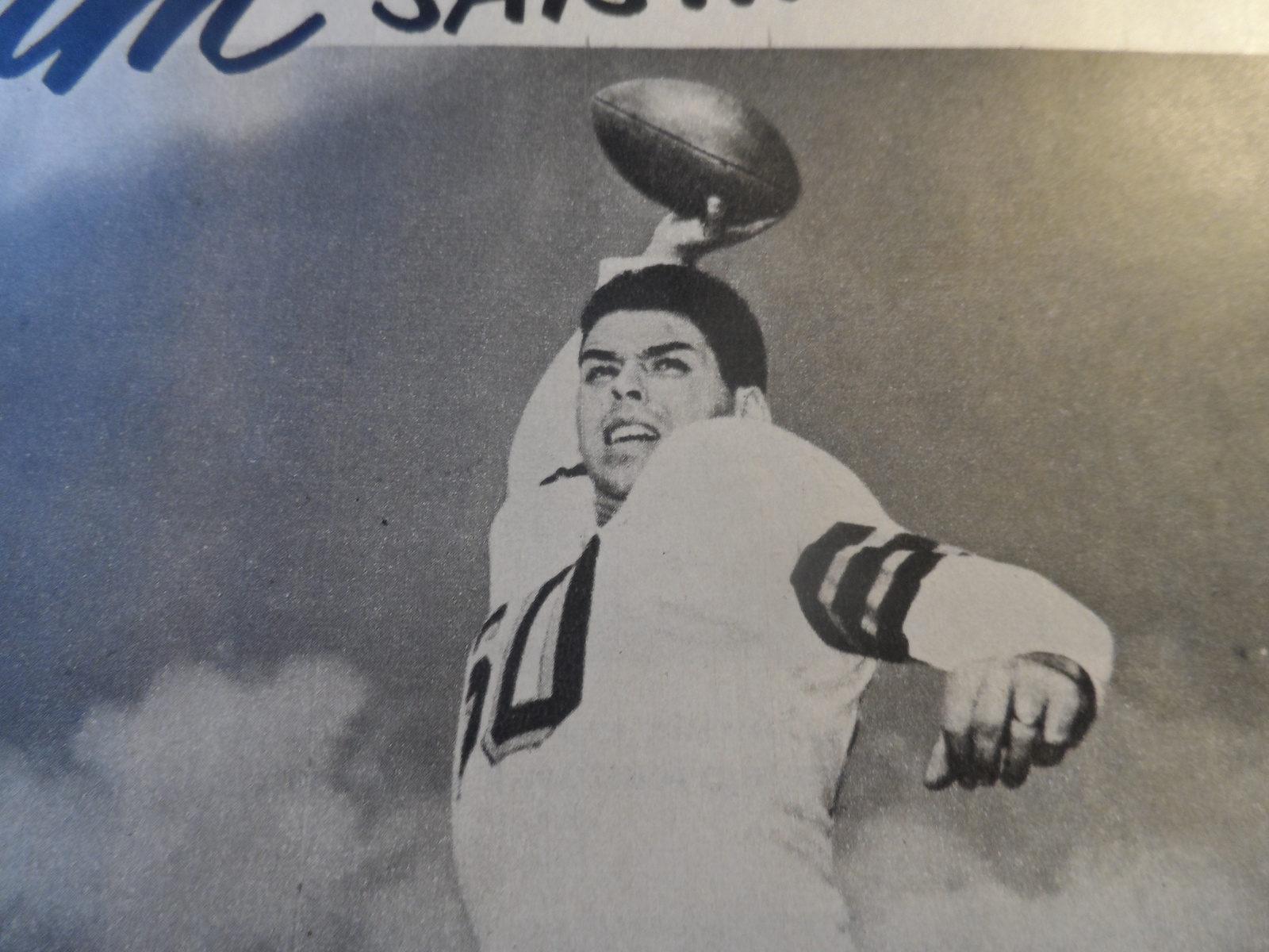 Otto Graham Vintage Newspaper Ad Prest-O-Lite Battery Cleveland Browns ...