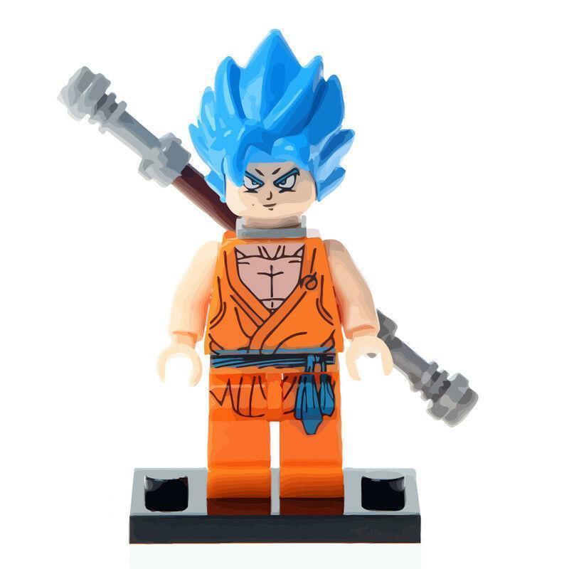 Dragon Ball Super Saiyan Blue Goku Minifigures Block Toy Gift ...