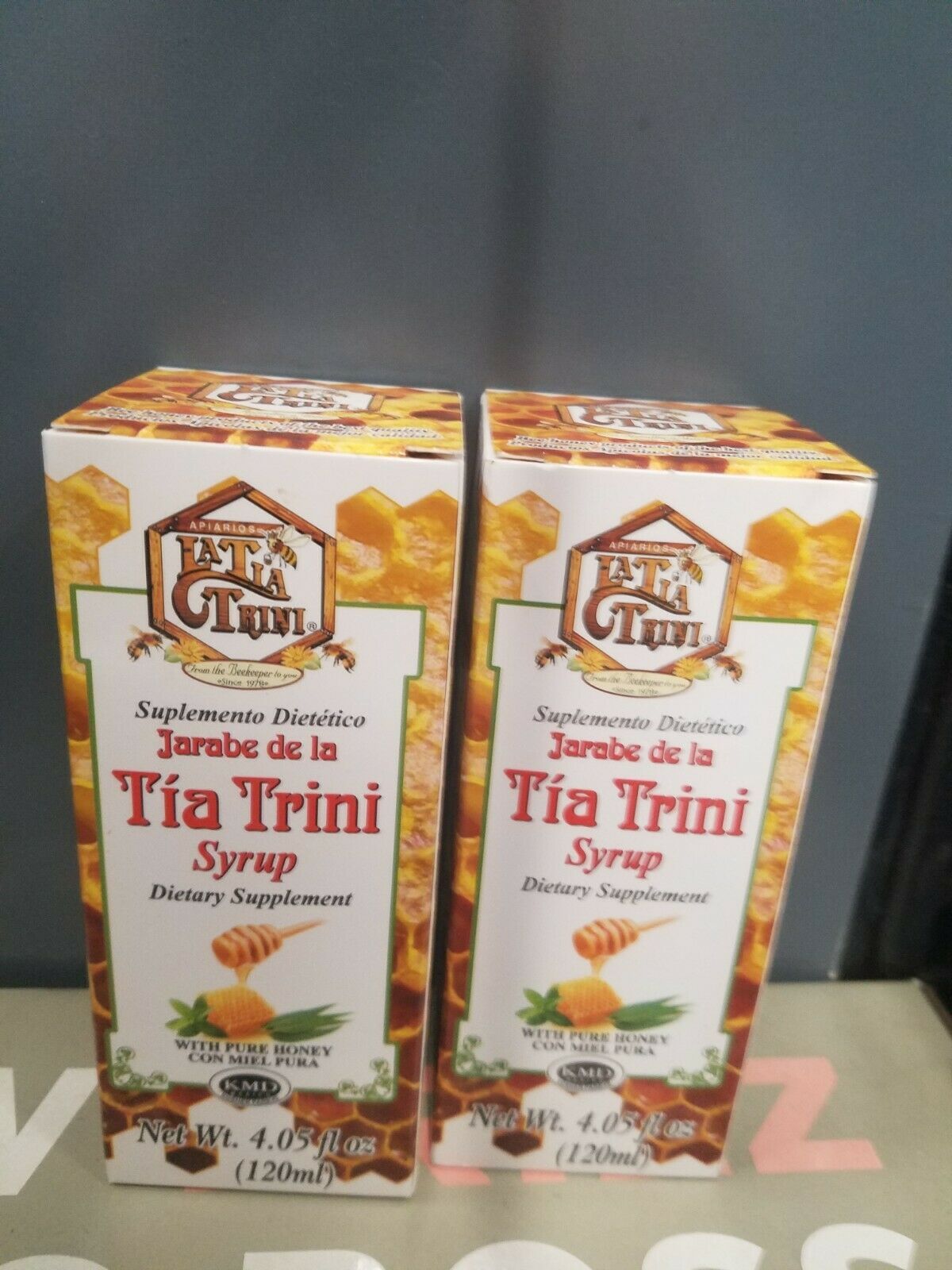 2 PACK JARABE DE LA TIA TRINI SYRUP DIETARY SUPPLEMENT - Health Care