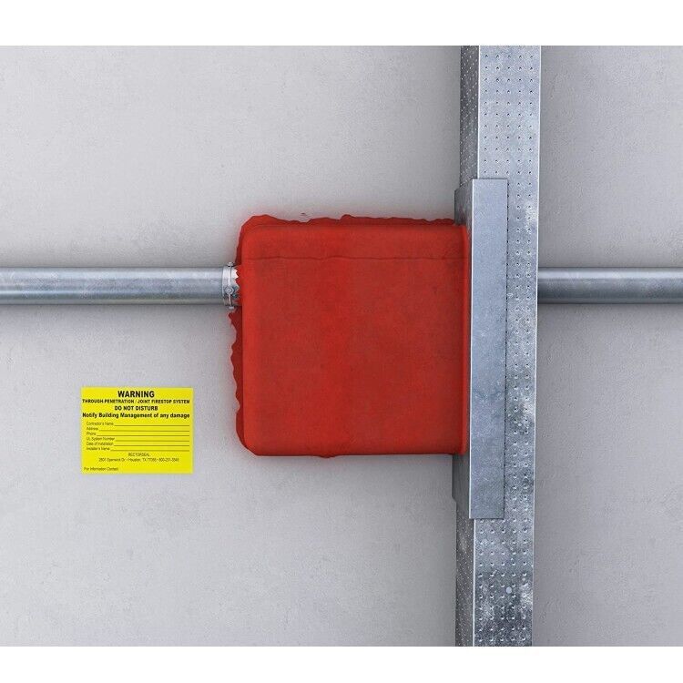 Rectorseal Metacaulk 7" X 7" Fire Rated Putty Pad- Case of 20 Putty ...