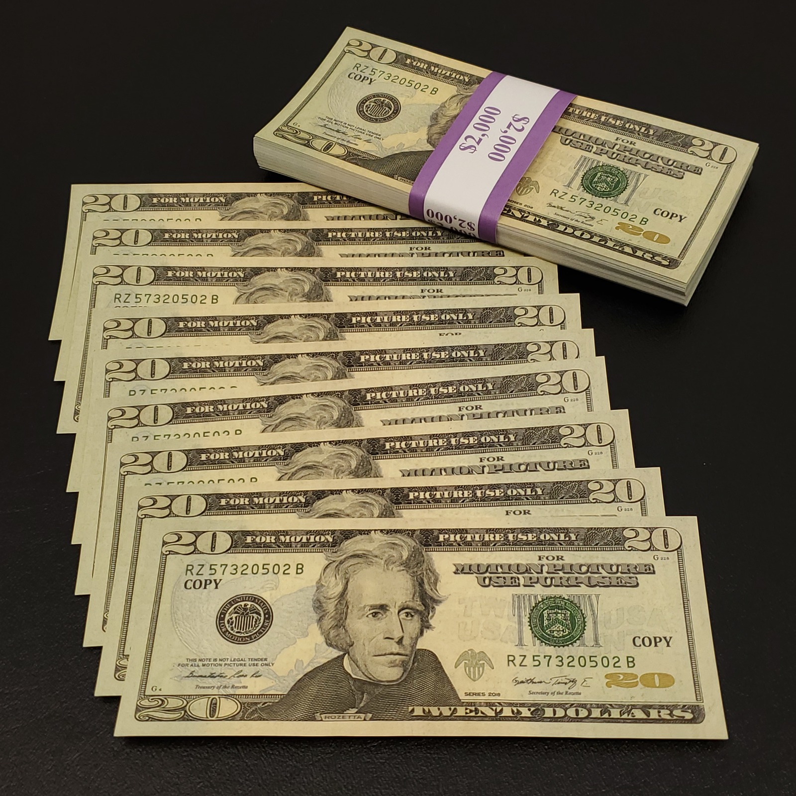 Realistic Prop Movie Money-Replica Fake Copy Prank Movie New Style ...