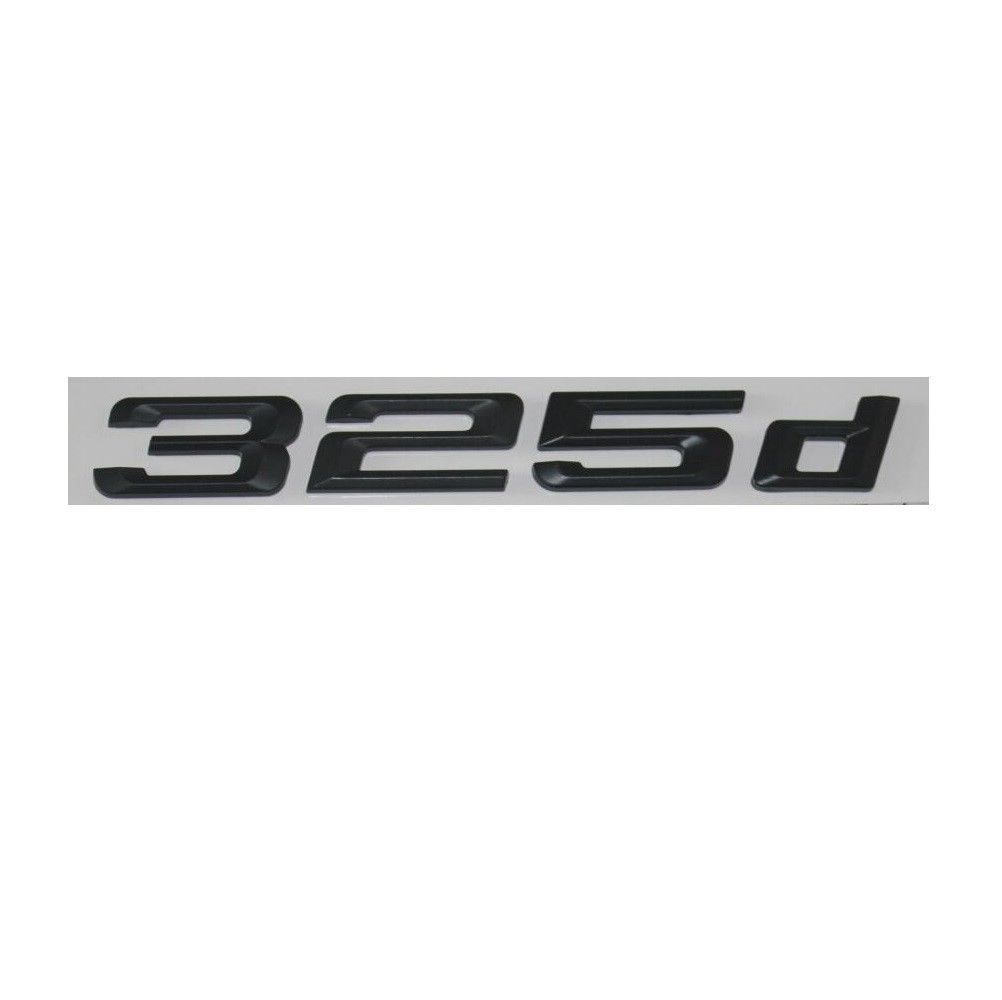 Black 325 d Number Trunk Letters Emblems Badge Badges for BMW 3 Series ...