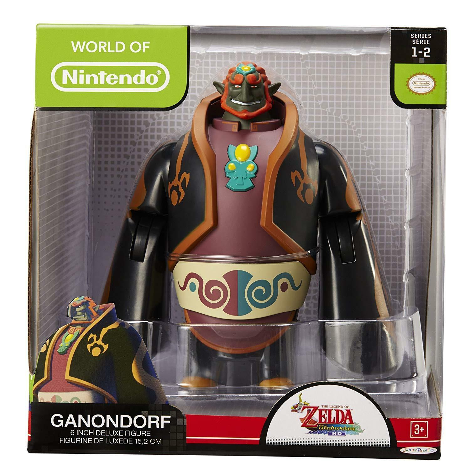 The Legend of Zelda Deluxe Ganondorf Ganon 6" Figure World of Nintendo ...