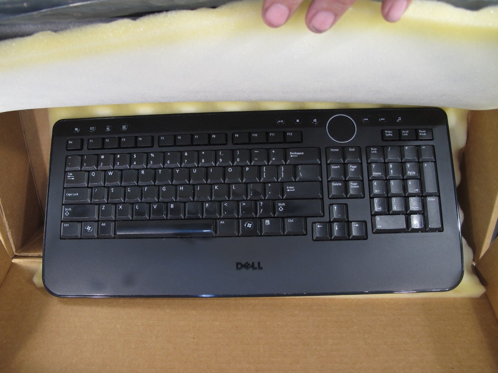 Dell Slim Wireless Multimedia Keyboard Black Y-RBP-DEL4 M756C ...