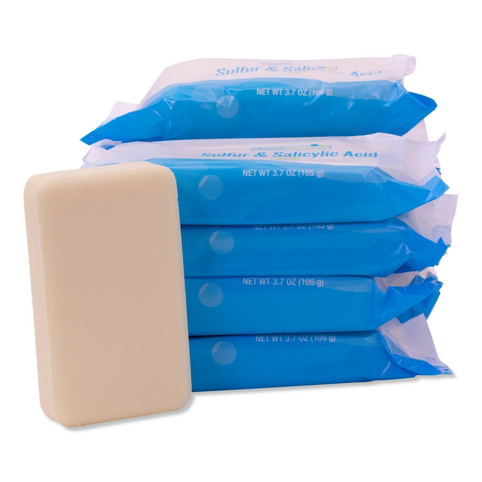 10 Pack - 10% Sulfur and 3% Salicylic Acid Bar Soap (3.7 oz ...