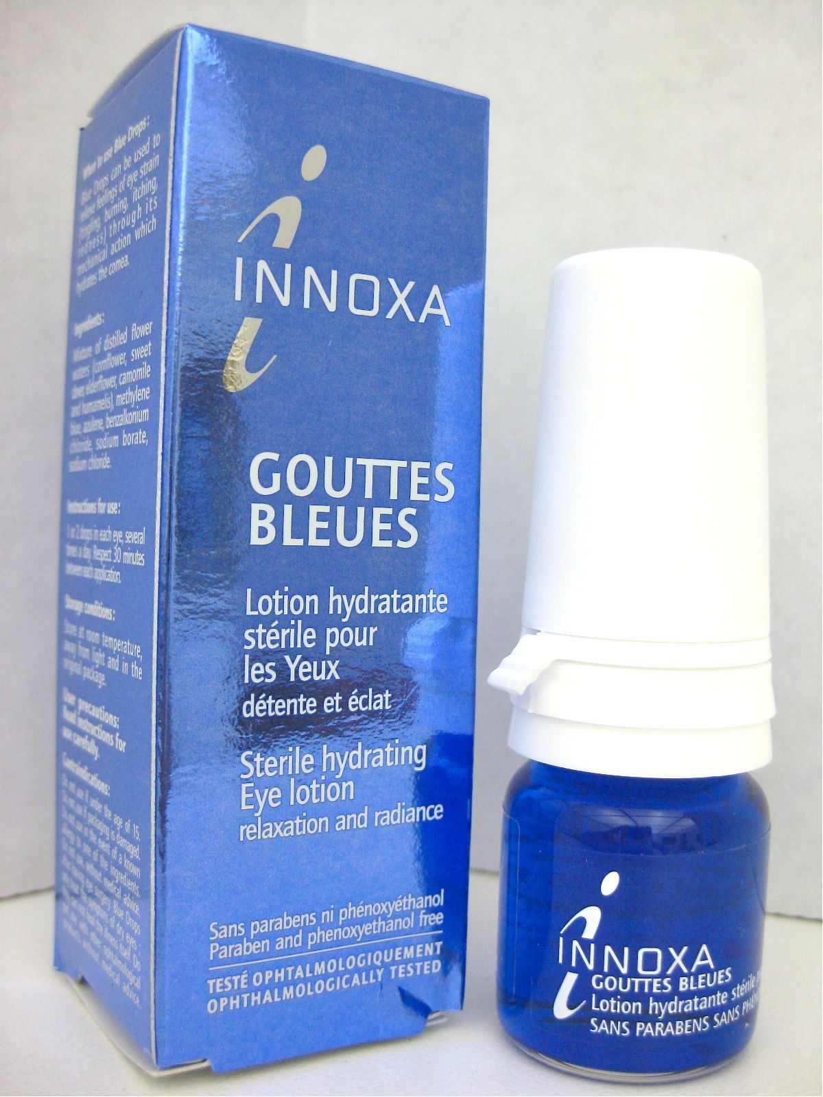 Innoxa French Blue Eye Drops 10 Ml New In and 33 similar items