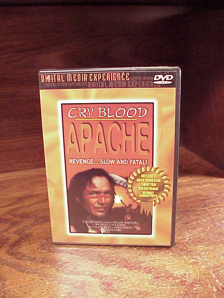 Cry Blood Apache DVD, used, 1970, NR, with Joel McCrea - DVDs & Blu-ray ...