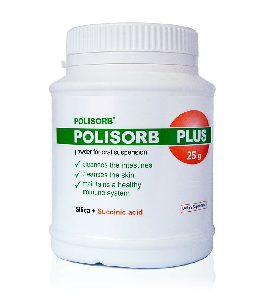 POLISORB PLUS (*25 gr.powder)Effective Cleaning of the Body From Toxins ...