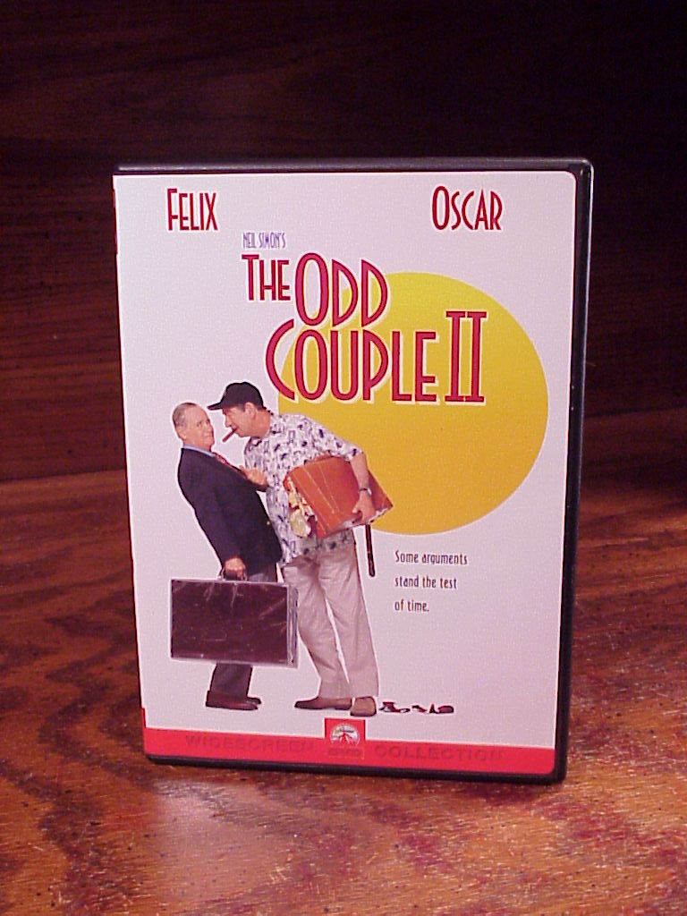 The Odd Couple II DVD, used, 1997, PG-13, with Jack Lemmon, Walter ...